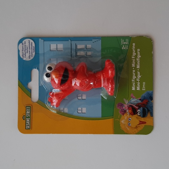 Sesame Street | Toys | Sesame Street Elmo Mini Figurine 225 Toy Cake ...